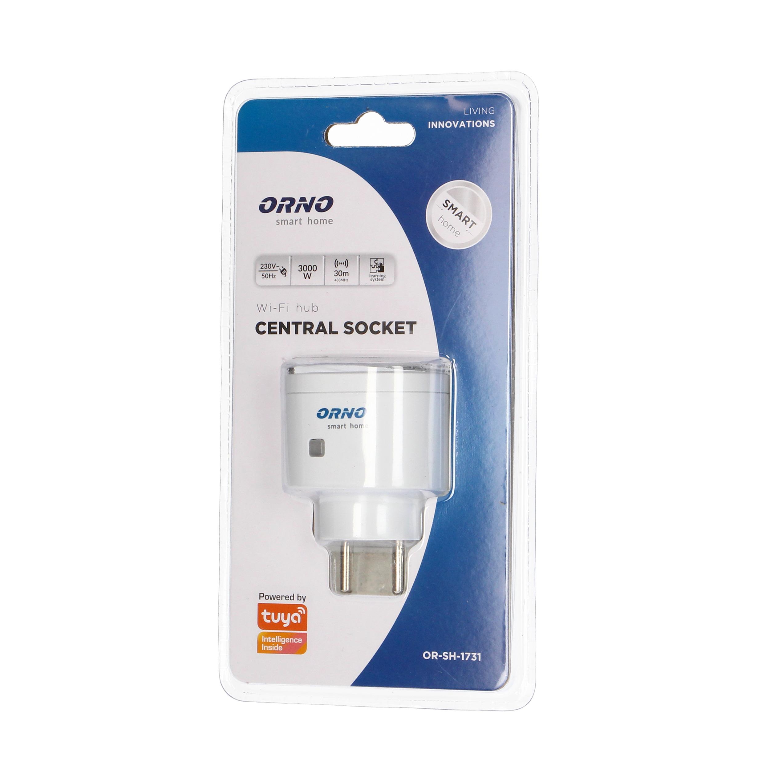 ORNO SMART HOME CENTRINIS WIFI lizdas + RADIJO SIUSTUVAS, modelis - OR ...