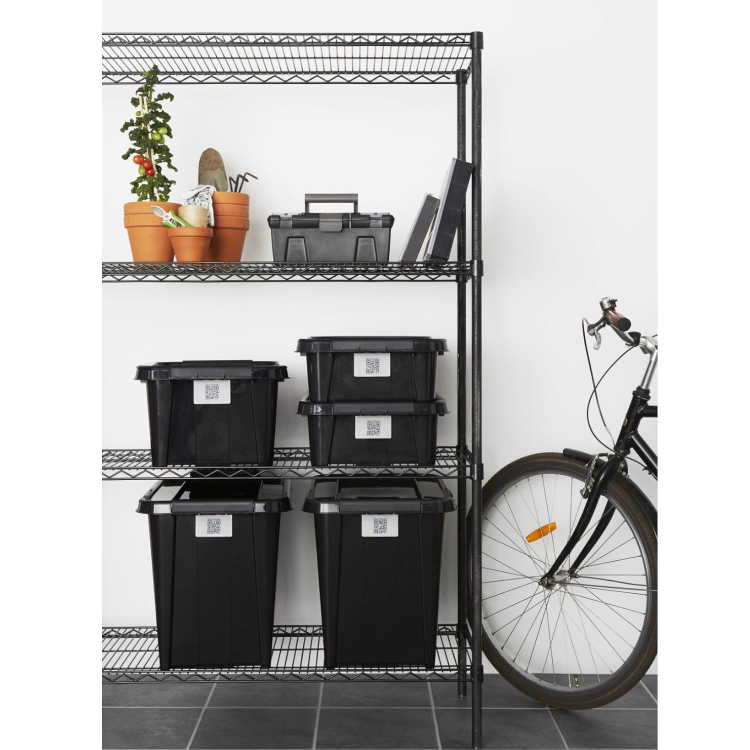 Plast Team 27770801 Container with lid PlastTeam ProBox Recycle QR 14L ...