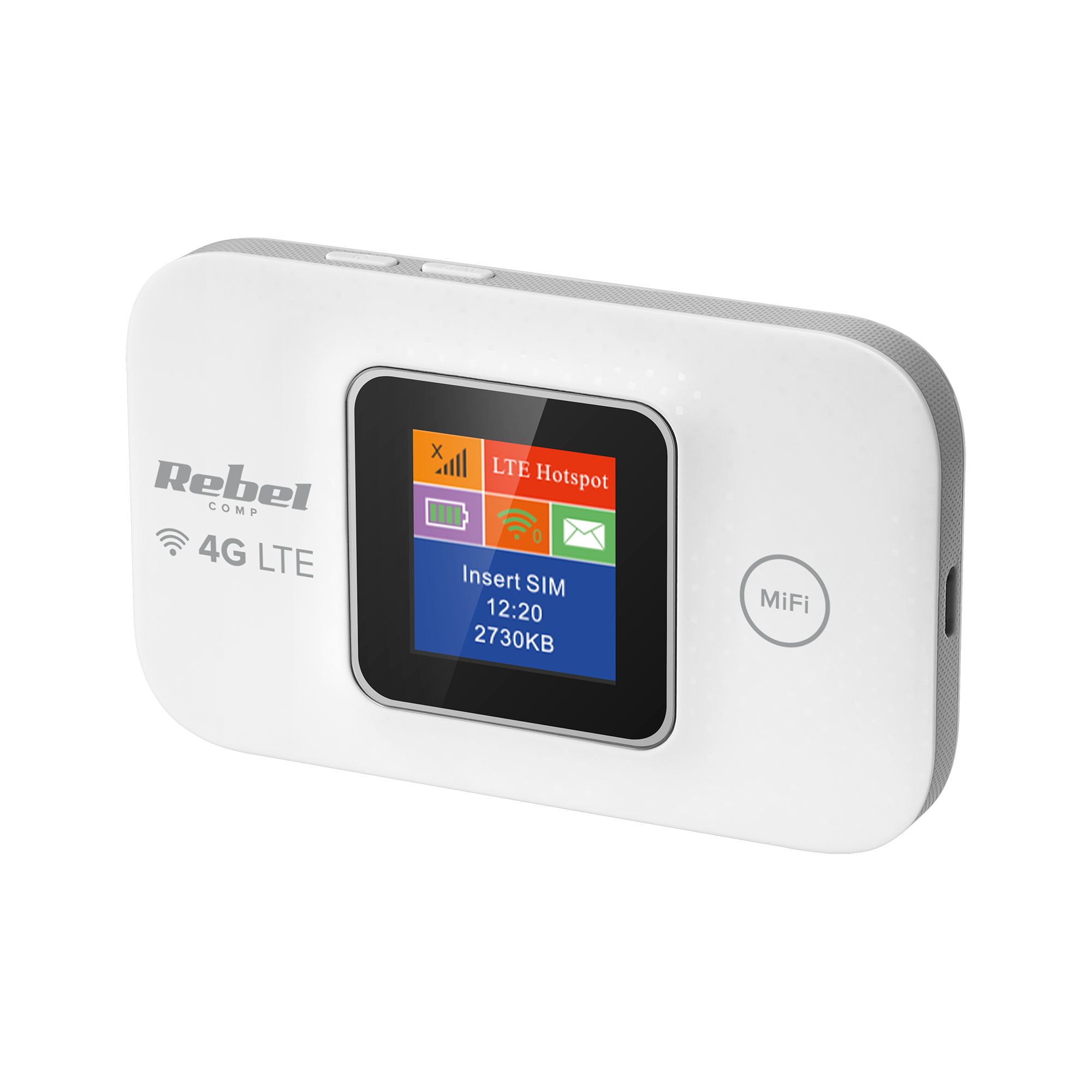 MODEMAS - MIFI maršrutizatorius 4G LTE Rebel, modelis - ‎S9116638, žema ...