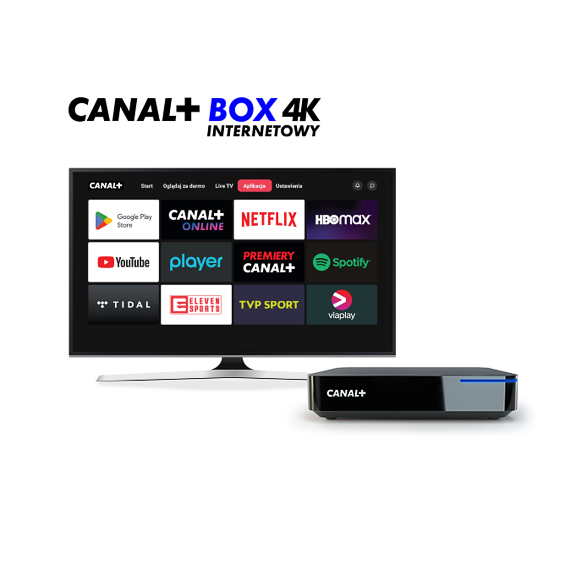 Inne Canalplus Dekoder CANAL+ BOX 4K, modelis - BOX4, žema kaina | Varle.lt