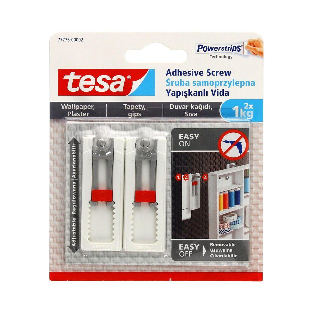 TESA lipnusis varžtas tapetams 1KG / REGULIUOJAMAS, modelis - HXB77775 ...