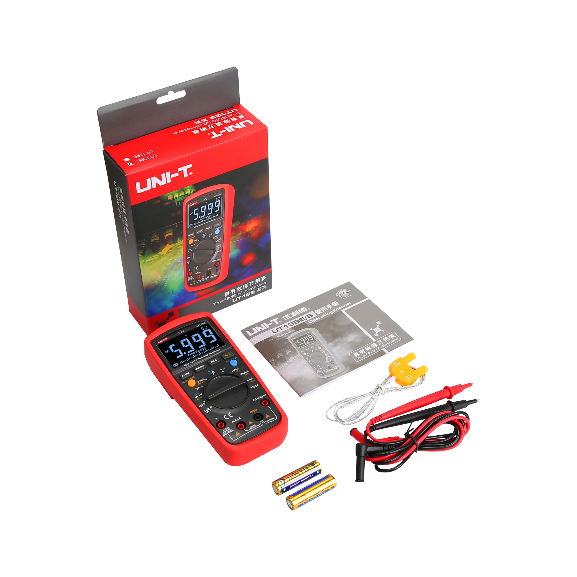 Universalus multimetras UNI-T UT139S, modelis - MIE0361, žema kaina ...