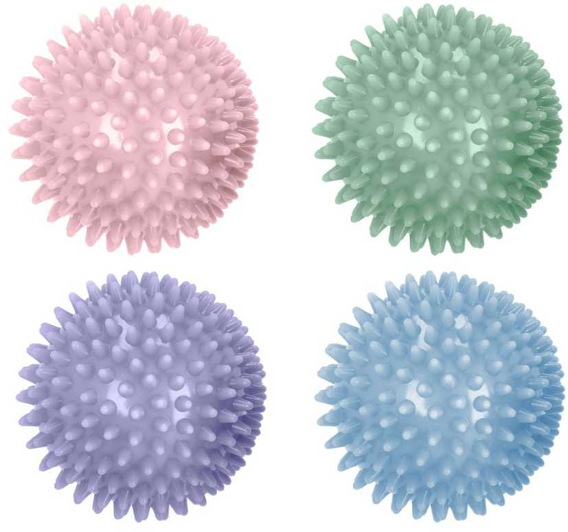 Rinkinys masažo kamuoliukai (4 vnt.) Spokey GRESPI, modelis - 941757, žema kaina | Varle.lt