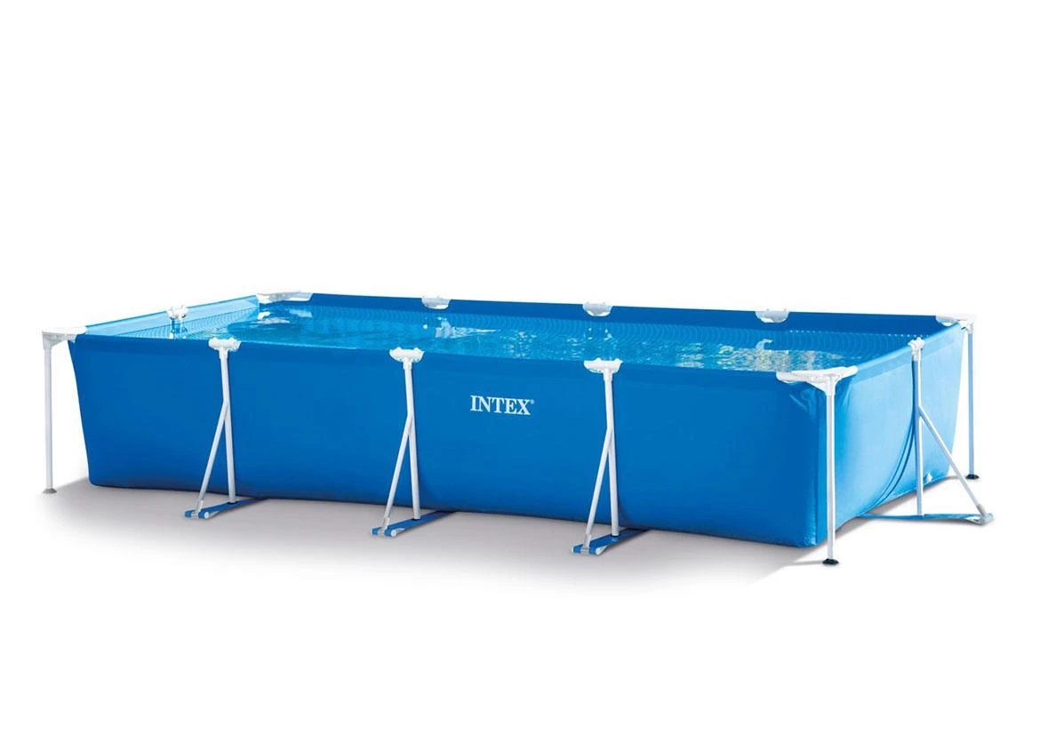 Baseinas INTEX Rectangular Frame Pool Set 4.50 x 2.2 x 0.84m, modelis ...