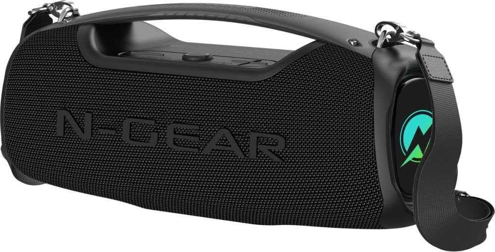 Nešiojama kolonėlė|N-GEAR|NRG500|Juodas|Portable / Wireless|Bluetooth ...
