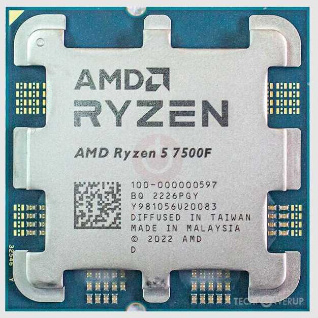 Procesorius AMD Ryzen 5 7500F, 3700 MHz, 6 MB, SAM5 (100-000000597 ...