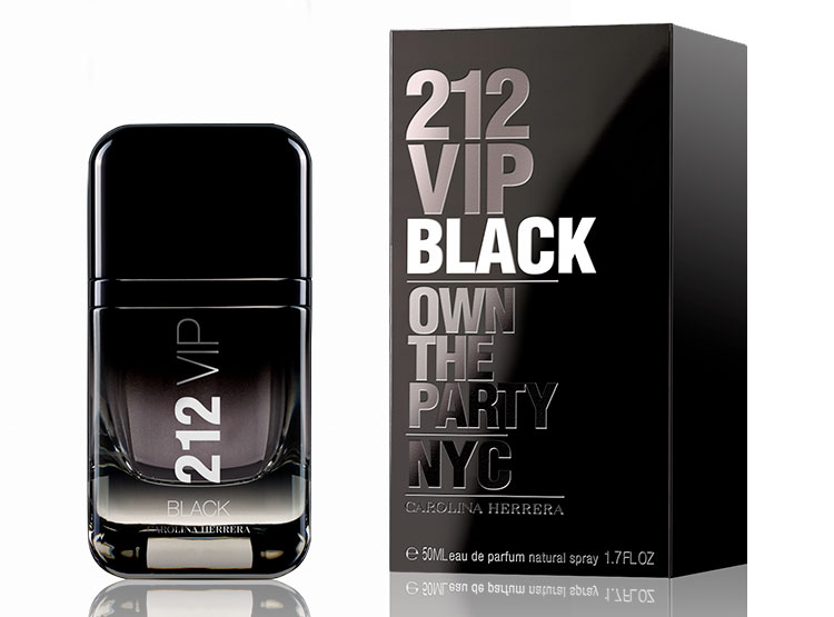 Kvepalai vyrams Carolina Herrera 212 VIP Black EDP, 50 ml, modelis ...