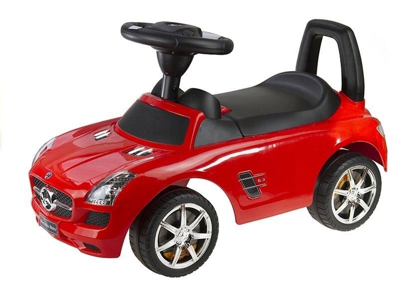 Paspiriamas vaikiškas „Mercedes Benz“ automobilis, raudonas, žema kaina ...