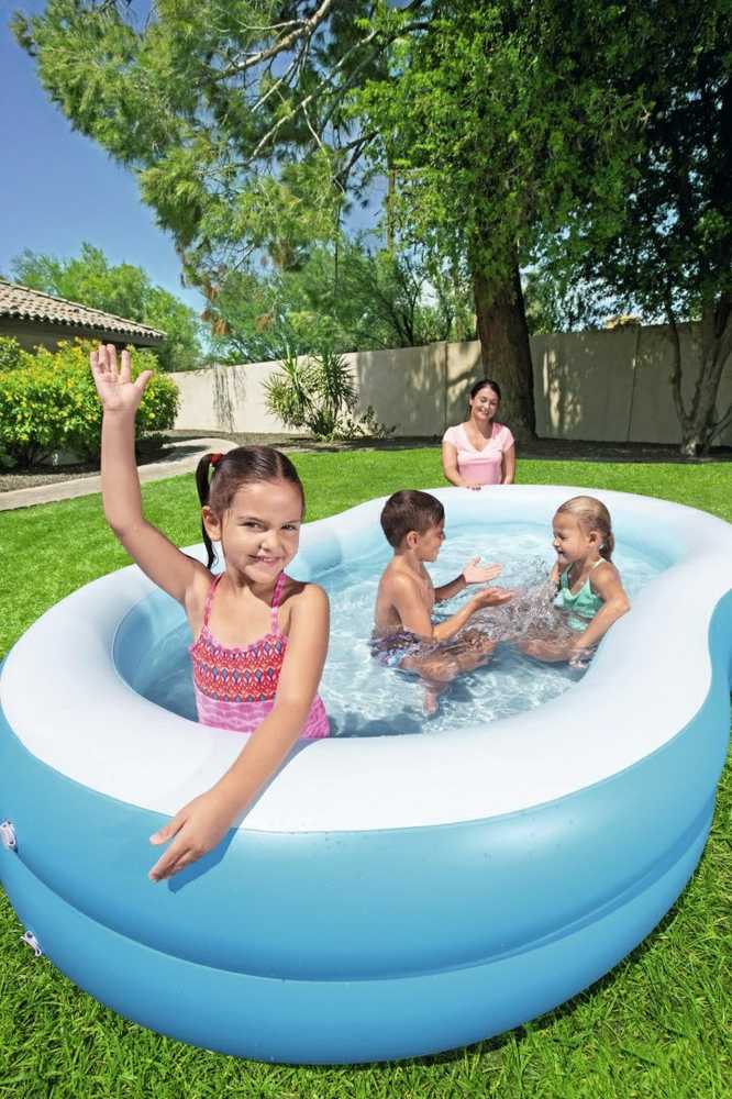 Pripučiamas baseinas vaikams Big Laguna 262x46cm Bestway, žema kaina ...