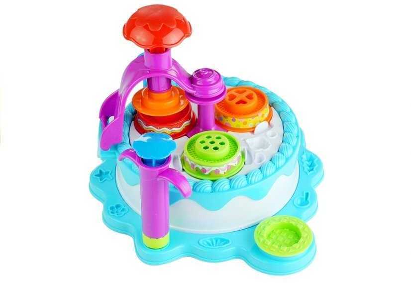 Žaislinis konditerio rinkinys su plastilinu, žema kaina | Varle.lt