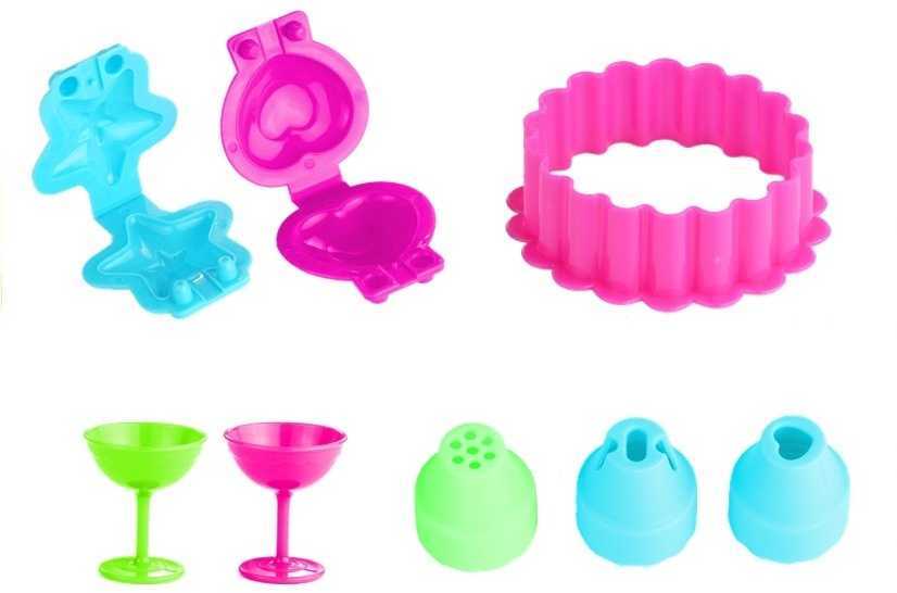 Žaislinis konditerio rinkinys su plastilinu, žema kaina | Varle.lt