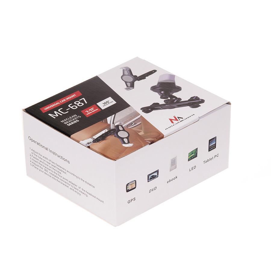MACLEAN MC-687 Maclean MC-687 Auto Planšetė DVD GPS TV palaikymas 7-11 Reguliuojamas laikiklis ...