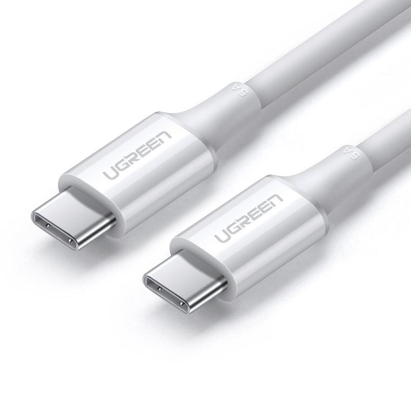 Laidas USB-C kištukas į USB-C kištukas 2.0 UGREEN US300, 2m (baltas ...