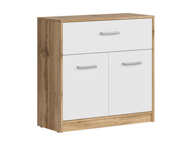 Black Red White Matos Komoda, modelis - S414-KOM2D1S-DWO/BI, žema kaina | Varle.lt