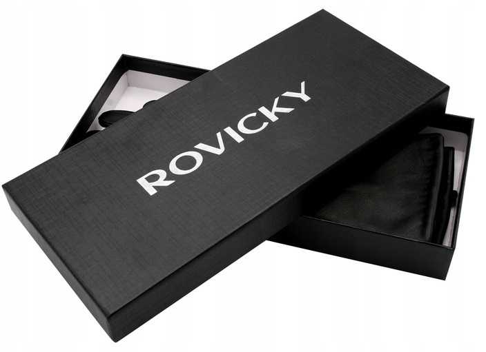 Rovicky Vyriškos odinės pirštinės su ekrano lietimo funkcija RMS-04-O ...