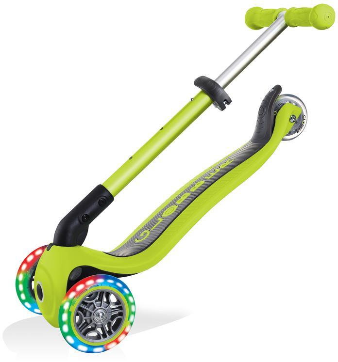 GLOBBER paspirtukas Junior Foldable Fantasy Lights, žalias, 437-106 ...