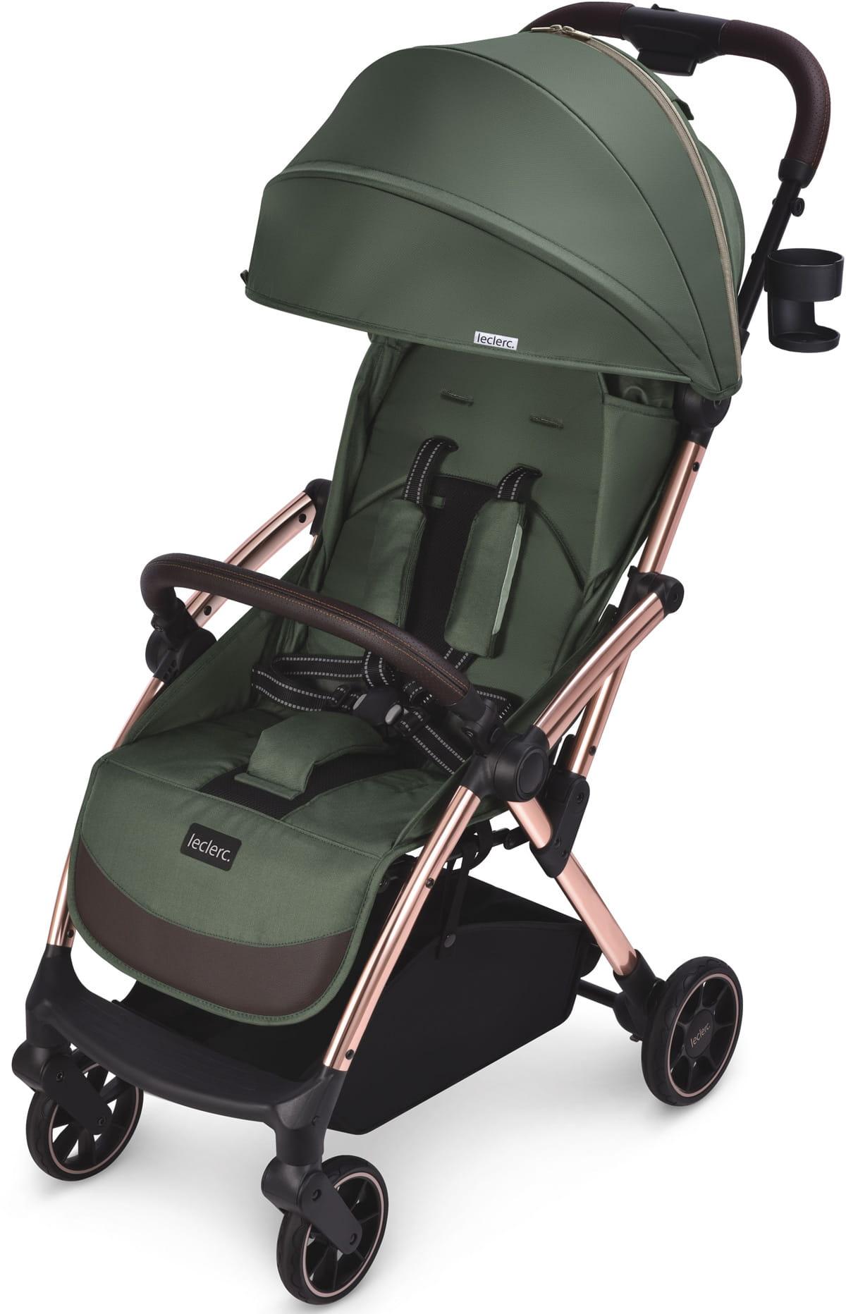 Vežimėlis Leclerc Baby Influencer, Žalios spalvos, žema kaina | Varle.lt