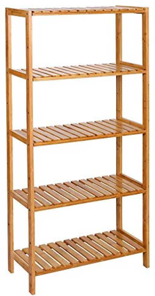 Lentyna SONGMICS, pastatoma, bambukinė, modelis - BCB35Y-new, žema ...