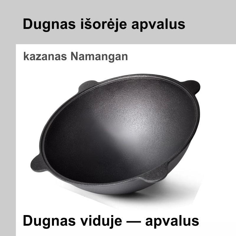 Rištan Krosnelės 8-10L Komplektas: Kazanas 8L (apvalus dugnas ...