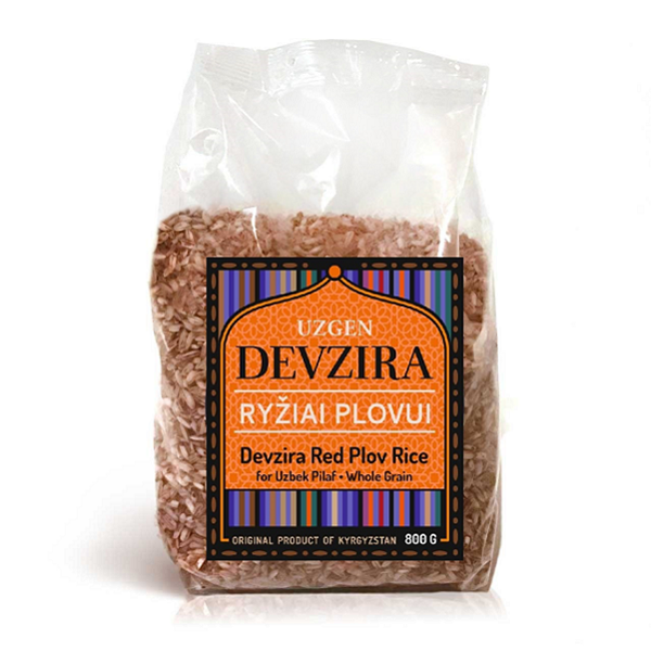 Halal Ryžiai Uzgeno Devzira plovui (800g), modelis - UDZ800-new, žema ...