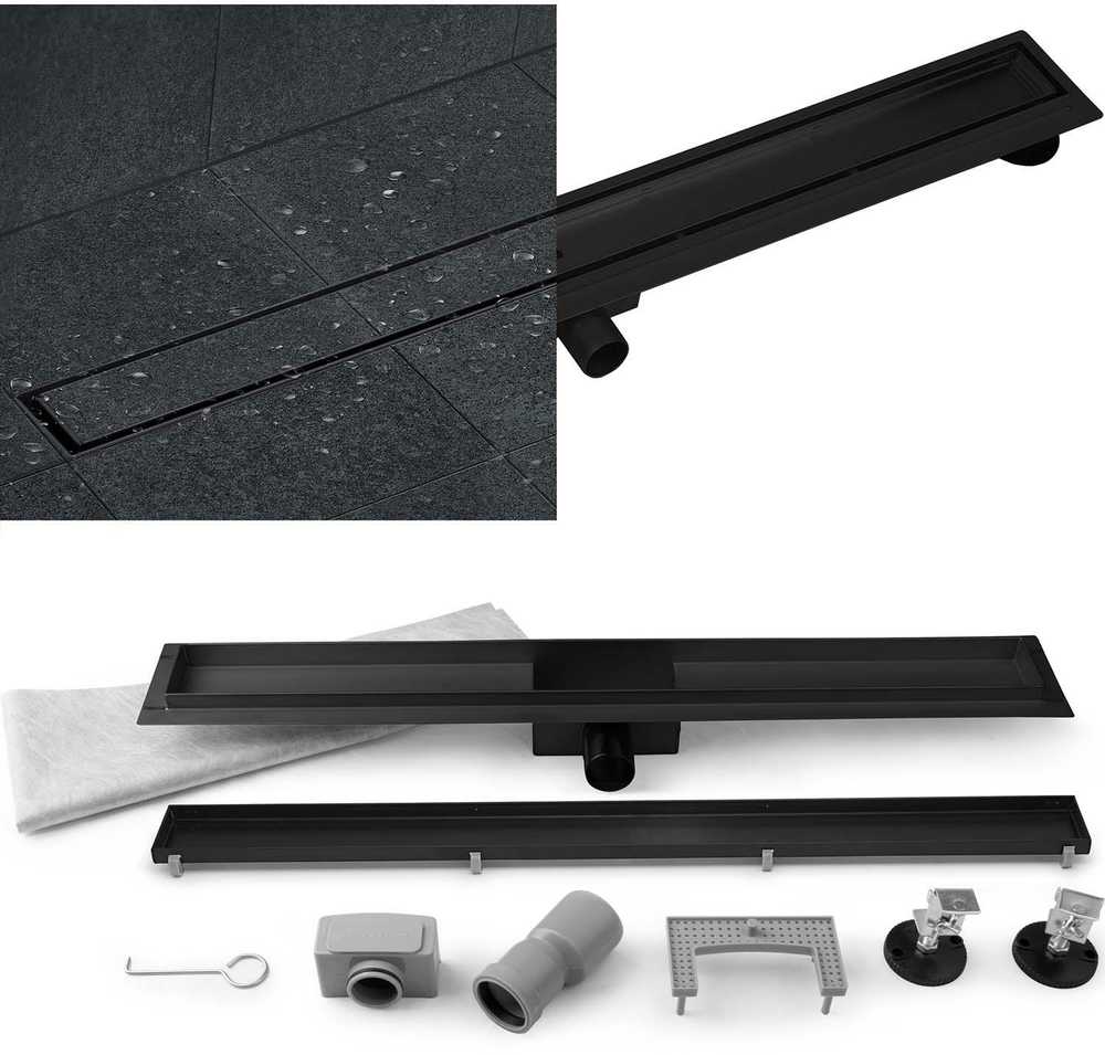 Linijinis nutekėjimas 80 cm 2in1 TILE Berdsen, modelis - 3722, žema ...