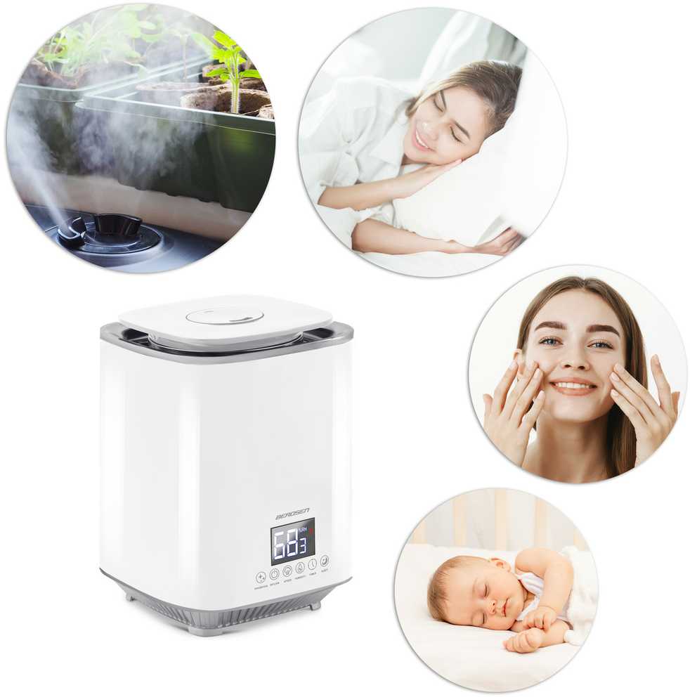 Oro drėkintuvas Berdsen BD-502 balta, modelis - 350200, žema kaina ...