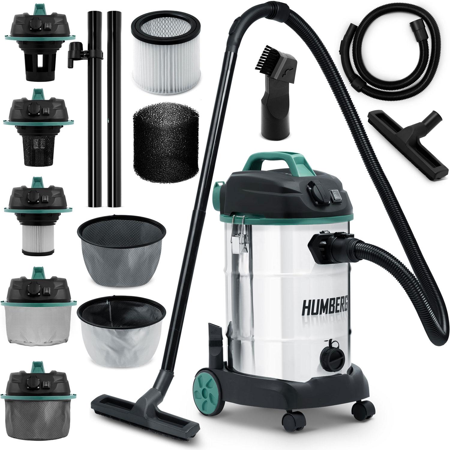 Humberg Pramoninis dulkių siurblys 30L 1600W HM-402, modelis - HM402, žema kaina | Varle.lt