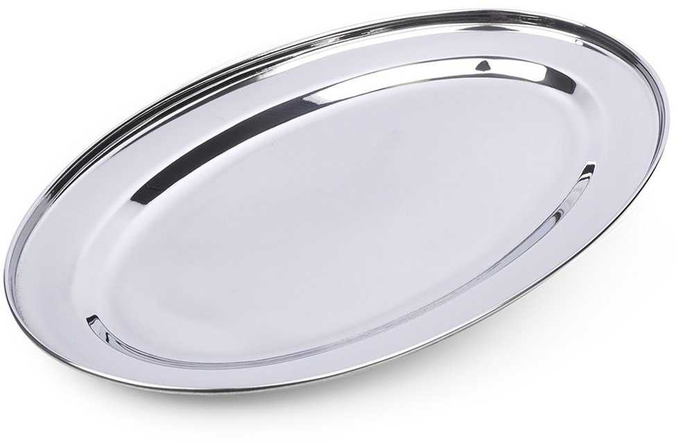 Eh Excellent Houseware Plieninis serviravimo padėklas ovalus 39x26 cm ...