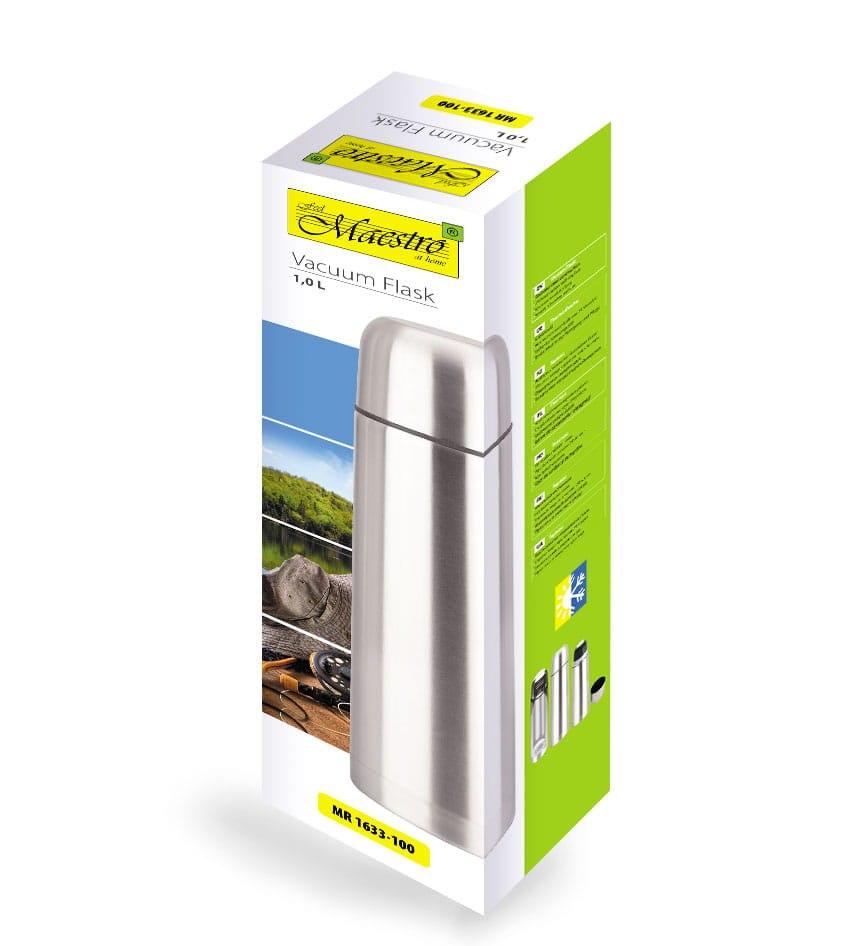Vakuuminis termosas su dangteliu MAESTRO MR-1633-50 (0,5 L), modelis ...
