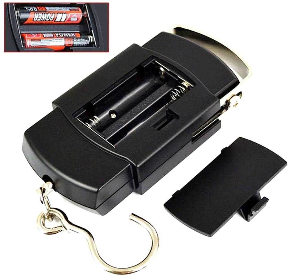 Virtuvinės svarstyklės ATL Kišeninės bagažo svarstyklės 50 kg, modelis ...