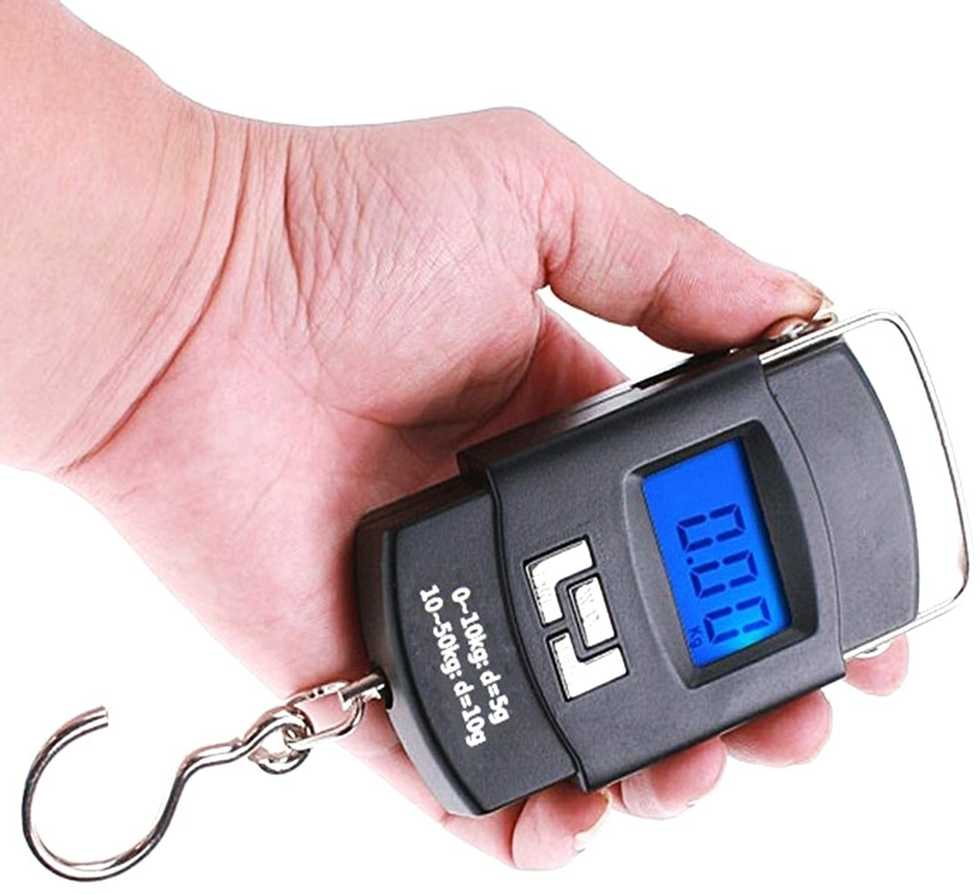 Virtuvinės svarstyklės ATL Kišeninės bagažo svarstyklės 50 kg, modelis ...