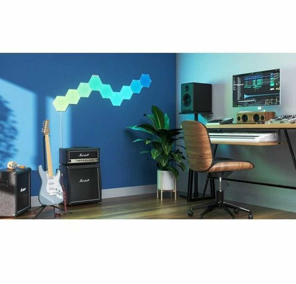 Nanoleaf|Shapes Hexagons Starter Kit (9 plokštės)|16M+, modelis - NL42 ...
