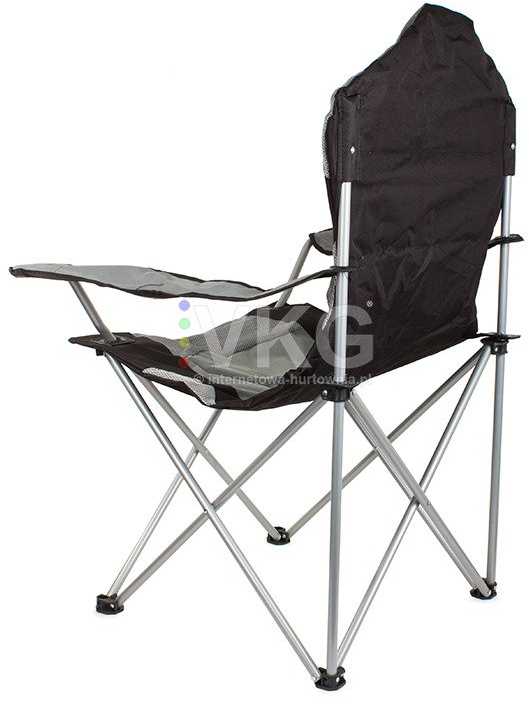 Turistinė žvejų kėdė su atrama, modelis - VERK1605, žema kaina | Varle.lt