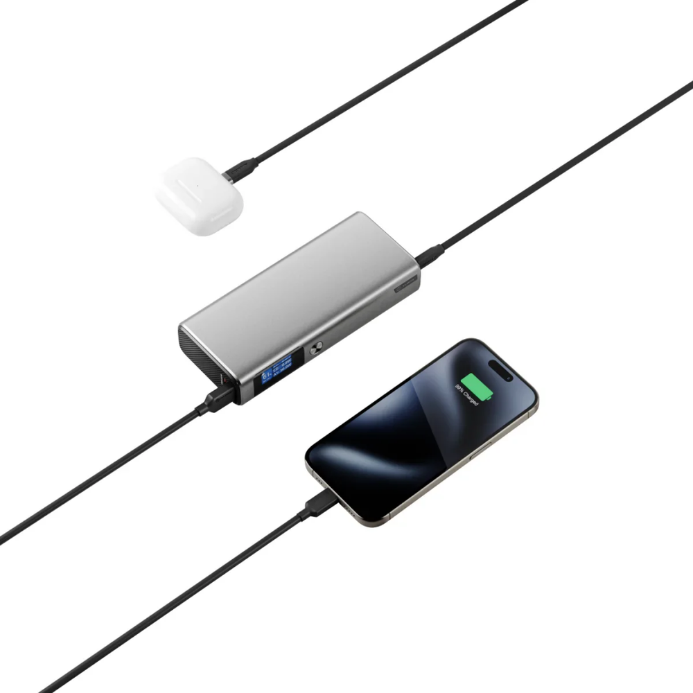 ALOGIC Ruck 20 000 mAh maitinimo blokas su 130 W USB įkrovimu, modelis ...