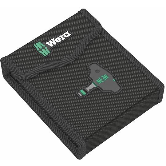 Terkšlinis atsuktuvas su antgaliais, 17vnt Wera Kraftform Kompakt 400 RA, modelis - 05023471001 ...