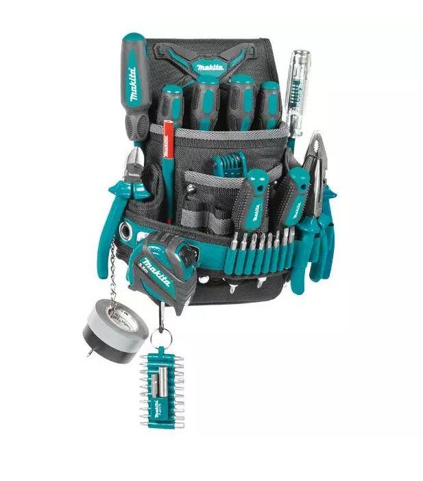 Makita E-15241 Sutvirtintas dėklas elektriko įrankiams. Kabinimui prie diržo., modelis - ‎E ...