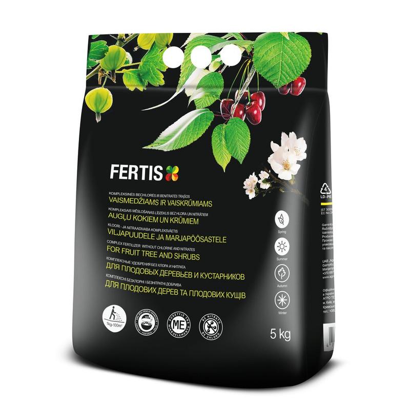 FERTIS kompleksinės bechlorės ir benitratės trąšos vaismedžiams ir ...