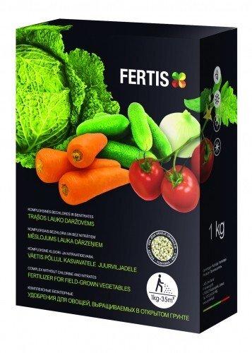 Fertis kompleksinės trąšos lauko daržovėms, be chloro ir nitratų, 1kg ...