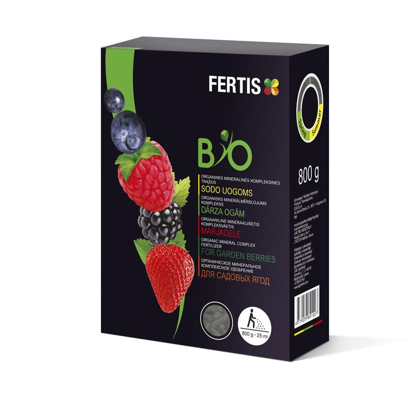 FERTIS organinės mineralinės trąšos sodo uogoms, 0.8kg, žema kaina ...