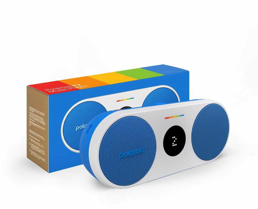 Bluetooth garso kolonėlės Polaroid P2 Mėlyna, modelis - 009087, žema ...