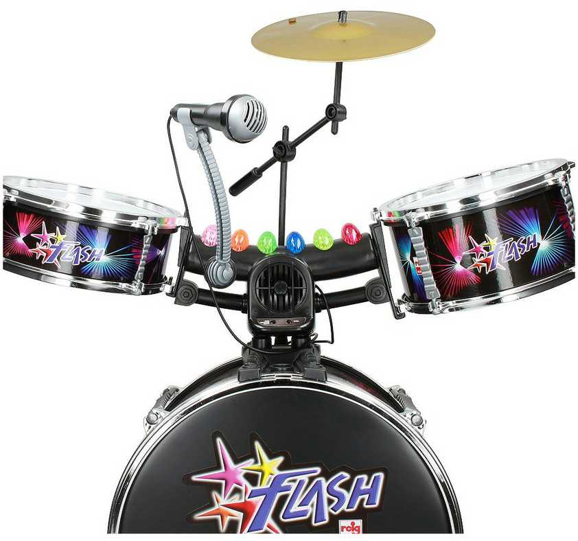 Būgnai Reig Flash Vaikiškas Plastmasinis, žema kaina | Varle.lt