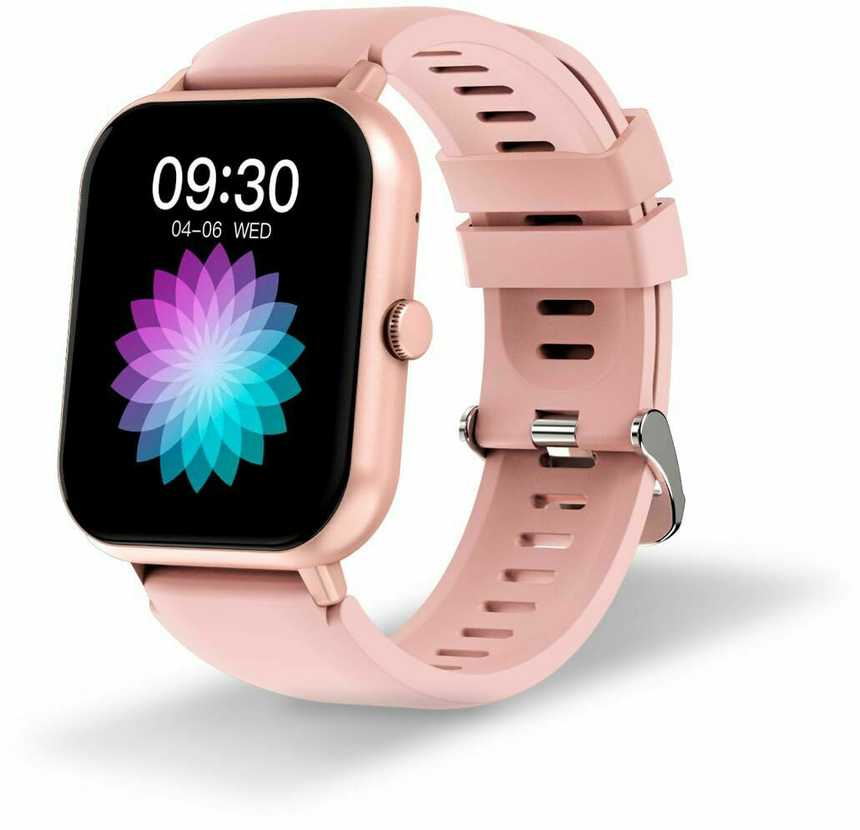 Išmanusis laikrodis Dcu Tecnologic Išmanusis laikrodis DCU CURVED GLASS PRO Rožinė, žema kaina ...