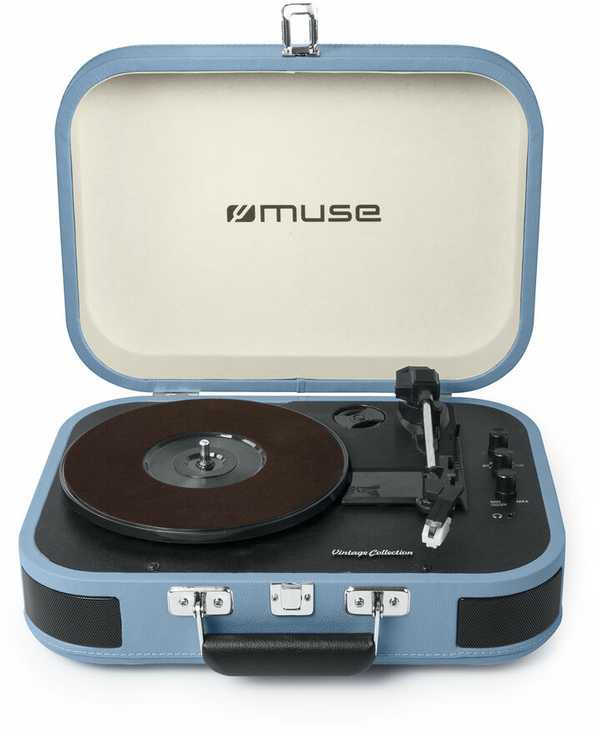 Muse | MT-201BTB | Turntable micro system | USB port | AUX in | Belaidė ...