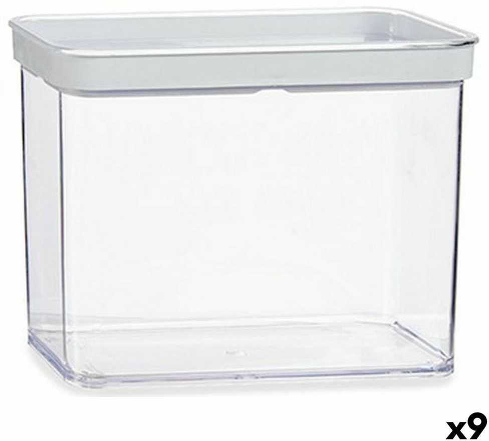 Gondol Stiklainis Skaidrus Silikoninis polistirenas ABS 2,2 L 10,5 x 16,1 x 21 cm (9 vnt.), žema ...