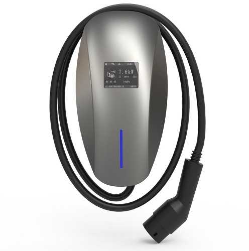 Hismart Elektromobilio įkrovimo stotelė, Type 2, 22kW, 32A, 3-fazė, 5m ...