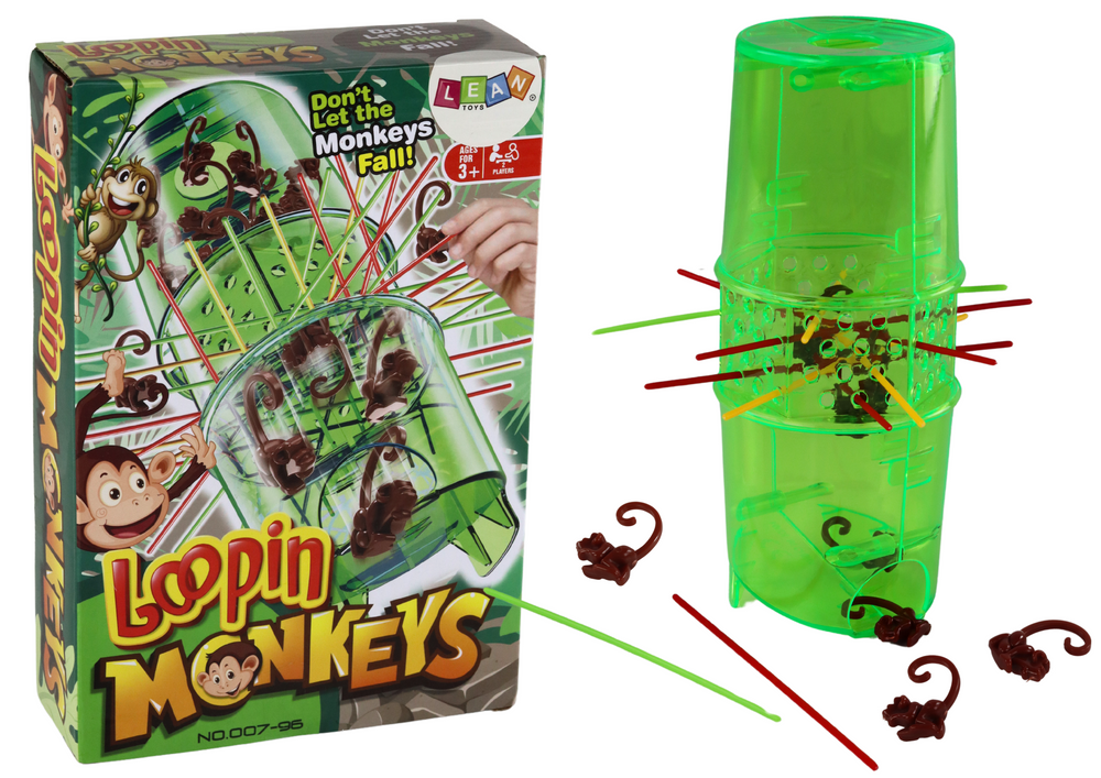 Lean Arcade Game Catch the Monkey Falling Monkeys Sticks, žema kaina | Varle.lt
