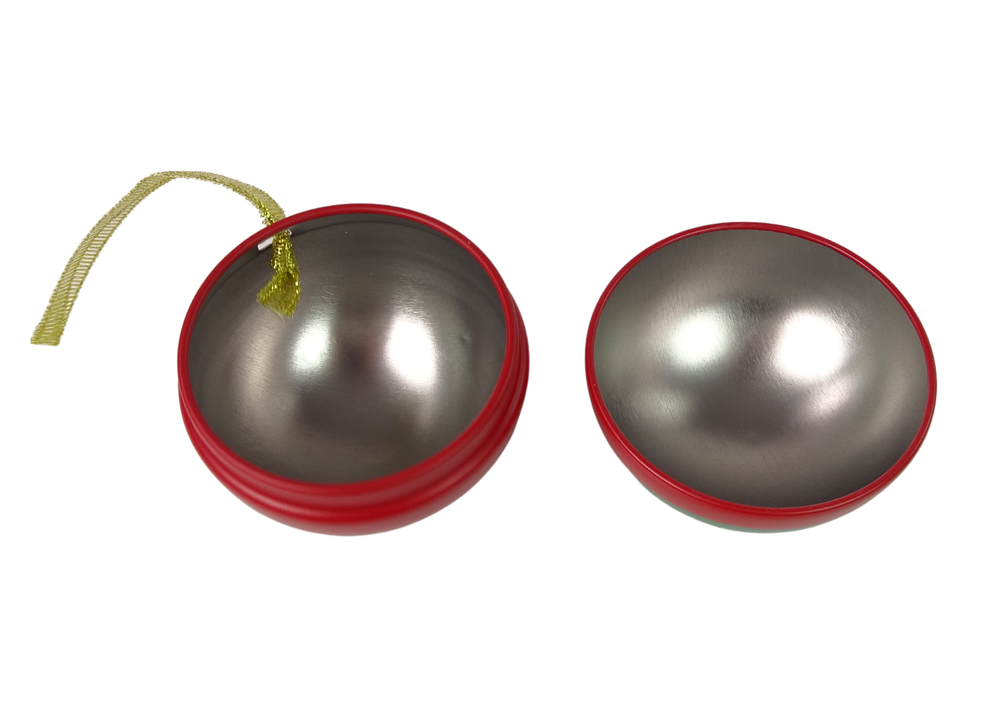 Lean Sport Lean Toys Kalėdų metalo bomba Kalėdų eglutės ornamentas ...