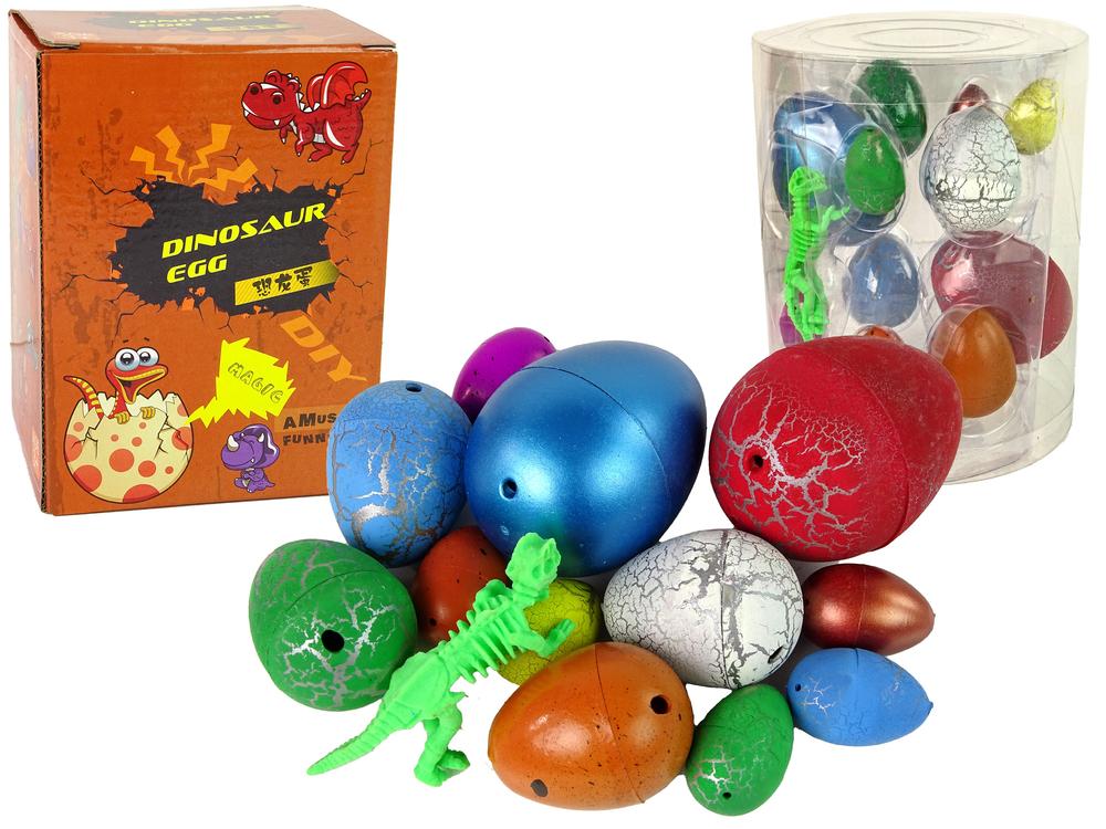 Lean Toys Žaisliniai dinozauro kiaušiniai, 12 vnt., modelis - 14910 ...