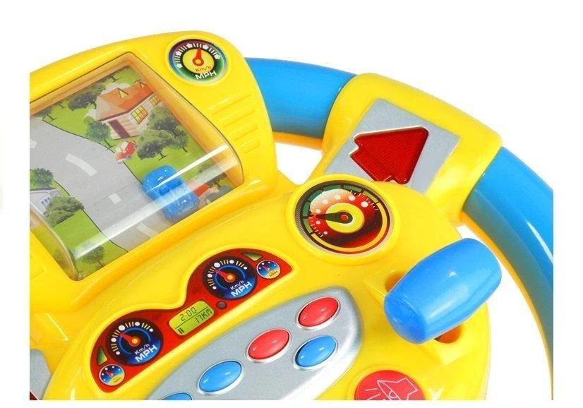Lean Toys Interaktyvus vairas vaikiškam garsui, žema kaina | Varle.lt