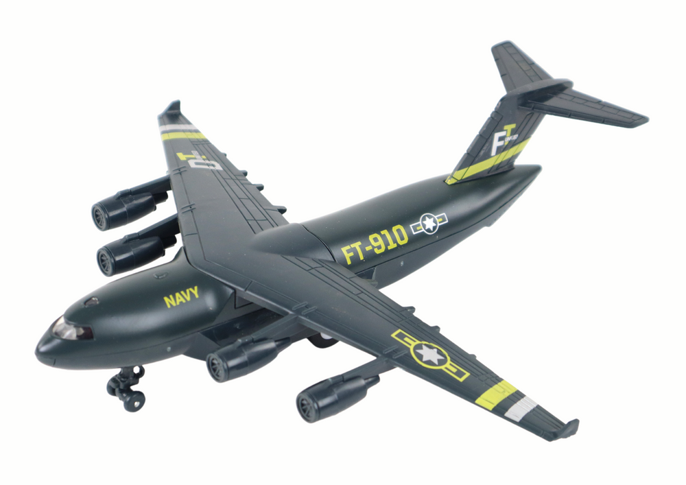 Lean Cars Juodas Military NAVY FT-910 Aircraft, žema kaina | Varle.lt